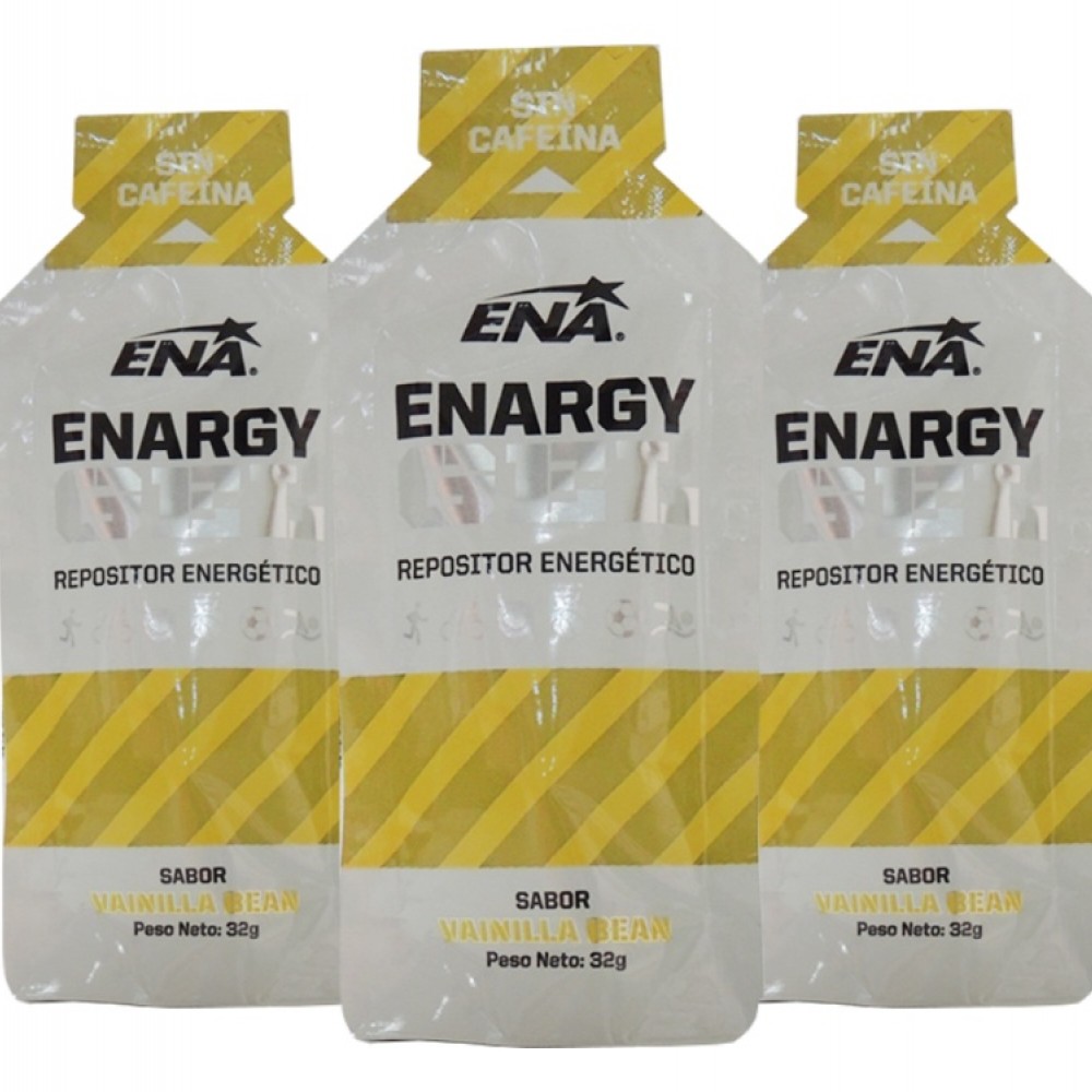 ENARGY GEL VAINILLA BEAN - CAJA x 12 UNIDADES - ENA