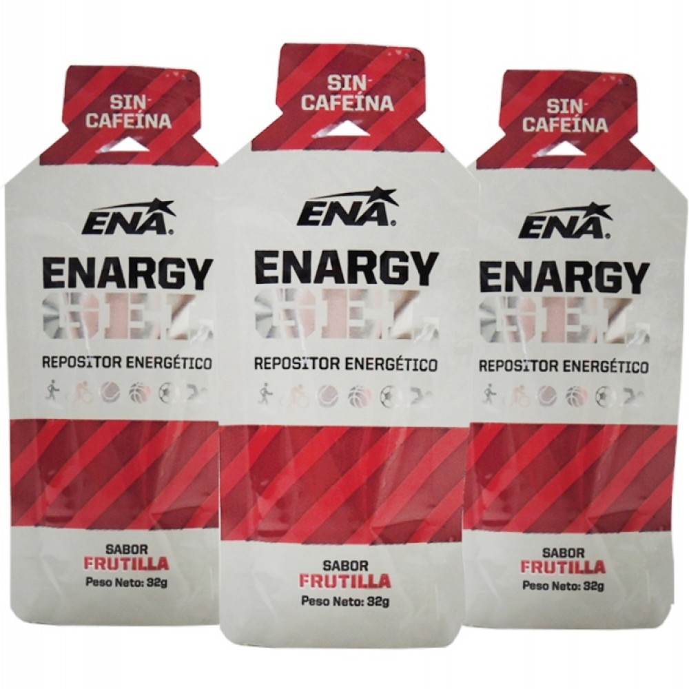 ENARGY GEL FRUTILLA - CAJA x 12 UNIDADES - ENA